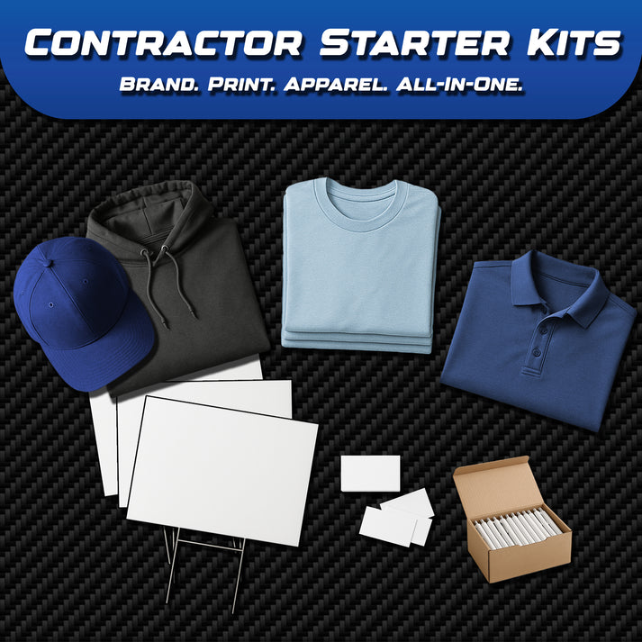 Contractor Starter Kits - Custom Apparel | Valley Graphics Co. – Valley ...