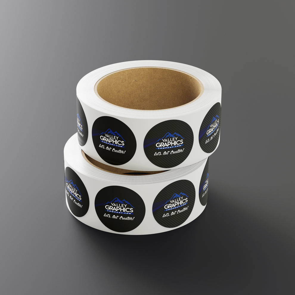 Custom Printed Roll Labels – Valley Graphics Company